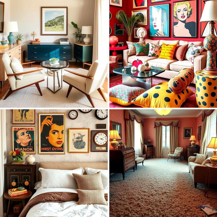 22 60s Bedroom Ideas: Psychedelic Patterns & Bohemian Decor Inspo ...