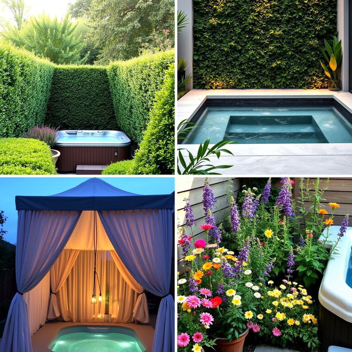 22 Backyard Hot Tub Privacy Ideas for a Secluded Spa - Lost At E Minor