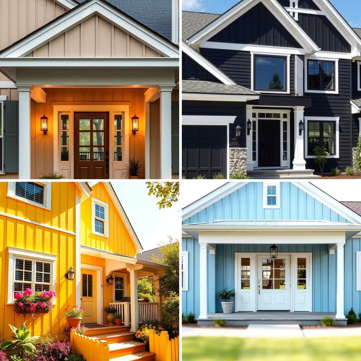 22 Board and Batten Siding Color Combos for Modern Homes - Lost At E Minor