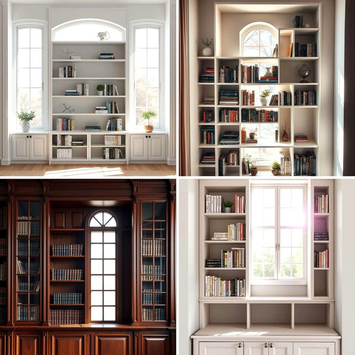 22 Bookcases Around Window Design Ideas for Stylish Homes - Lost At E Minor
