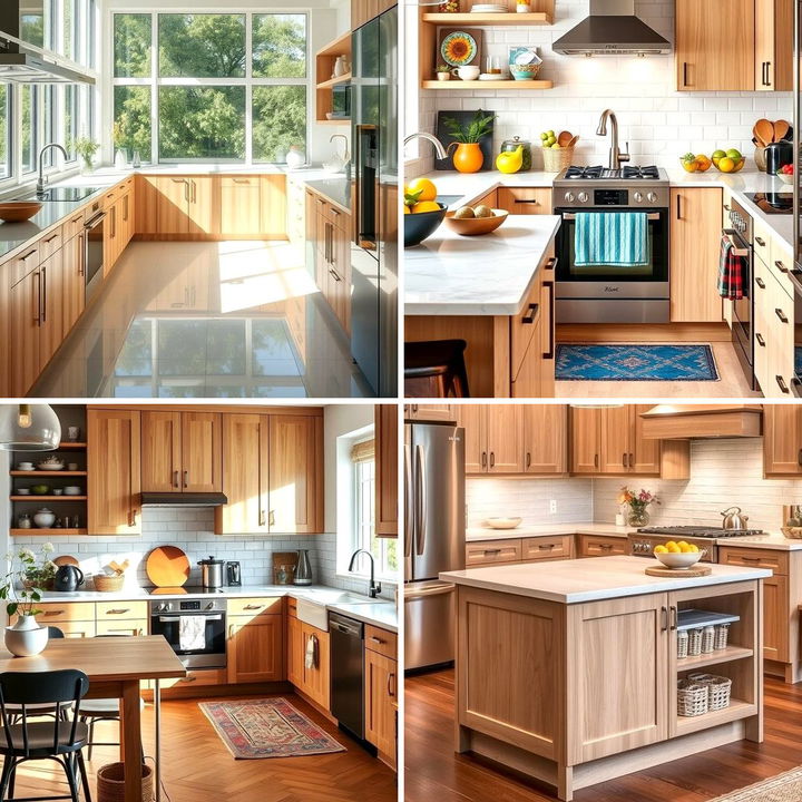 22 Bright Kitchens With Light Wood Cabinets: Modern Looks - Lost At E Minor