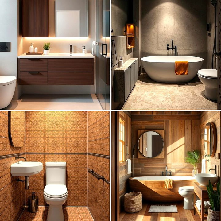 22 Brown Bathroom Ideas for Earthy, Spa-Like Retreats - Lost At E Minor
