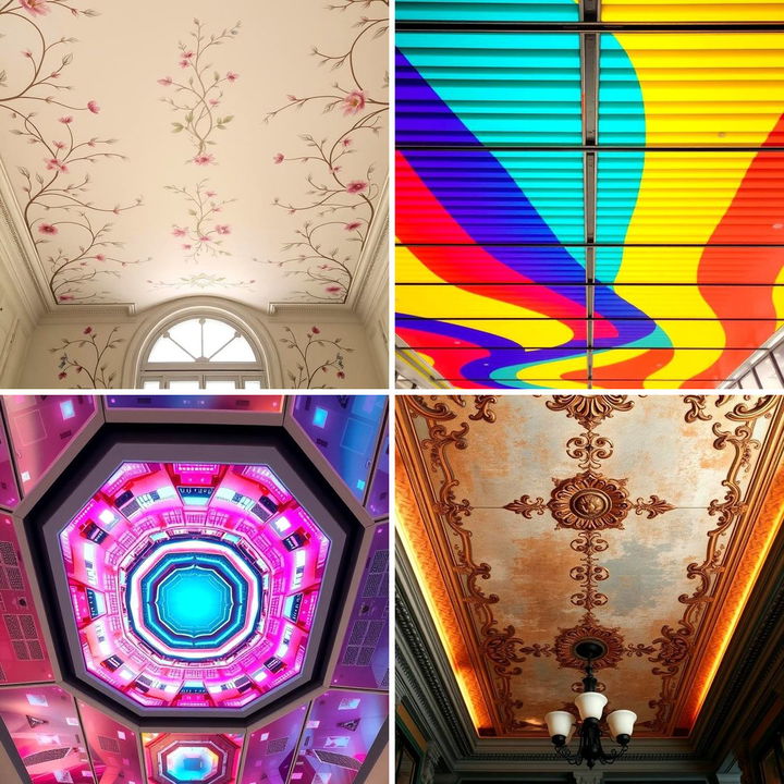 22 Ceiling Wallpaper Designs for Bold Interior Statements - Lost At E Minor