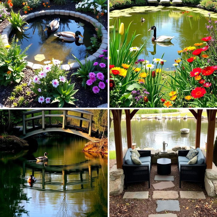 22 Charming Duck Pond Ideas for Garden Landscaping - Lost At E Minor