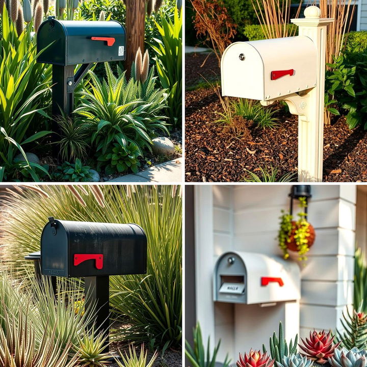 22 Charming Mailbox Landscaping Ideas to Boost Curb Appeal - Lost At E ...