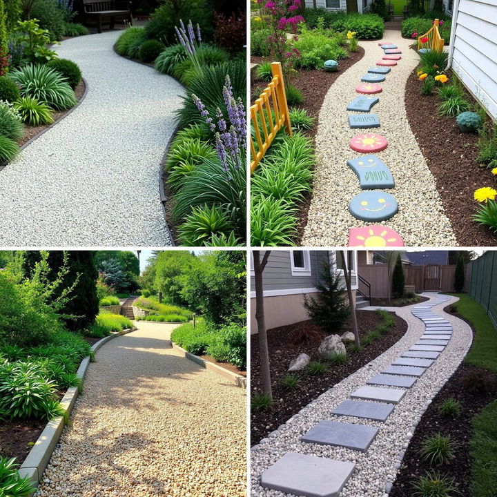 22 Charming Pea Gravel Walkway Ideas for Natural Landscapes - Lost At E ...