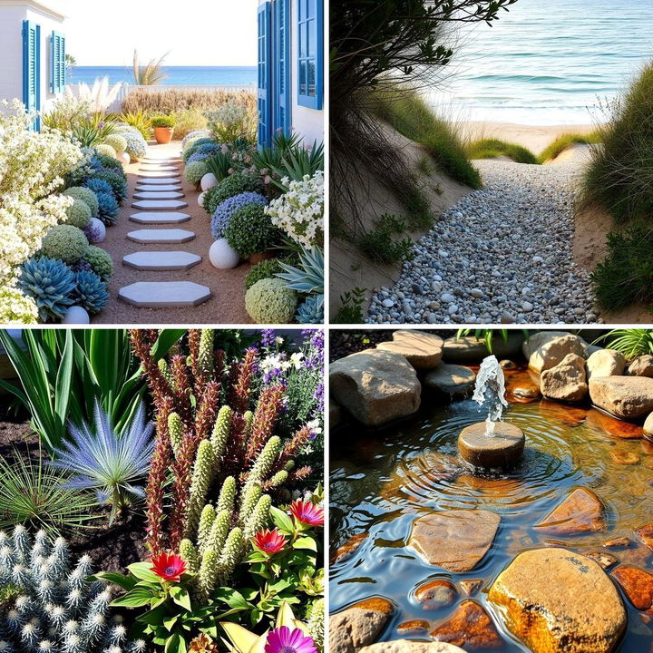22 Coastal Garden Inspirations: Beachy Landscape Designs - Lost At E Minor