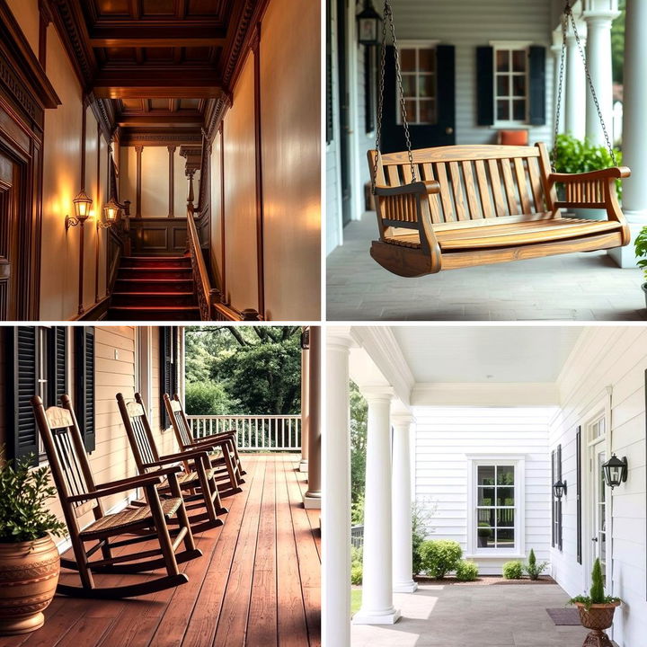 22 Colonial Front Porch Designs: Classic Curb Appeal Ideas - Lost At E ...