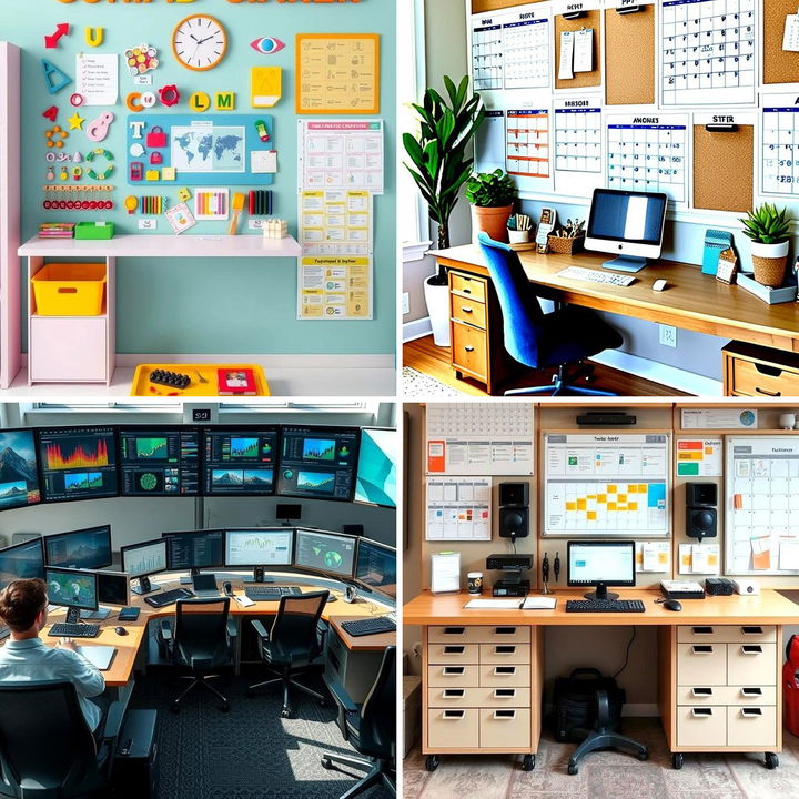 22 Command Center Organization Ideas for Efficient Homes - Lost At E Minor