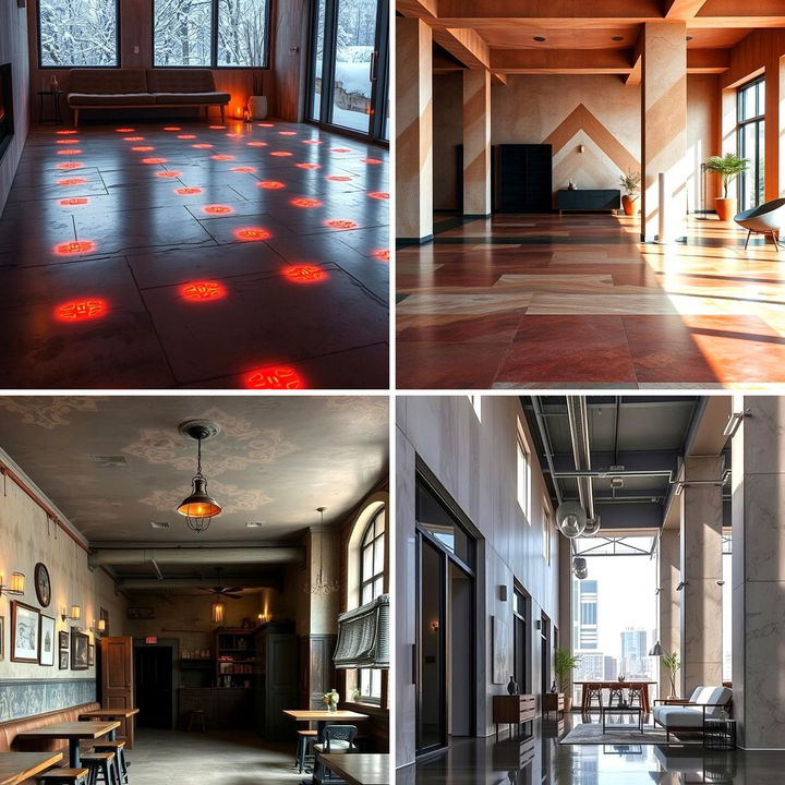 22 Concrete Floor Ideas for Durable & Stylish Home Surfaces - Lost At E ...