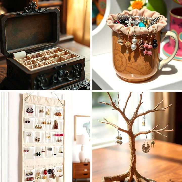 22 Creative Earring Storage Solutions & Organization Ideas - Lost At E ...