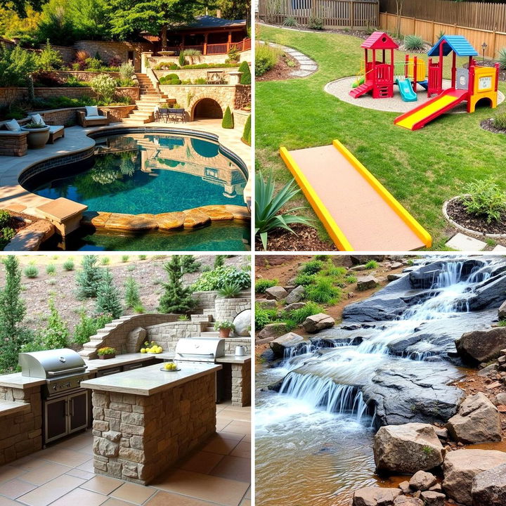 22 Down Sloped Backyard Ideas for Creative Landscape Solutions - Lost ...