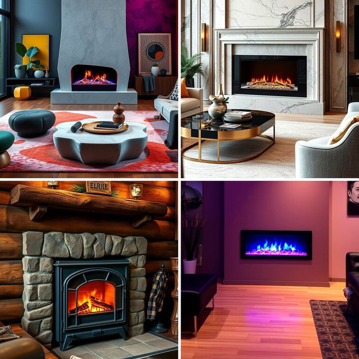 22 Modern 3-Sided Fireplace Ideas for Open Spaces - Lost At E Minor