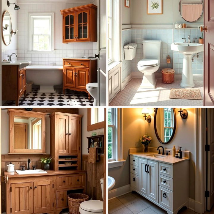 22 Elegant Vintage Bathroom Ideas for Old-World Charm - Lost At E Minor