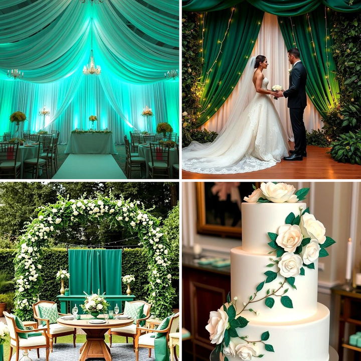 22 Emerald Green Wedding Decor Ideas for Elegant Themes - Lost At E Minor