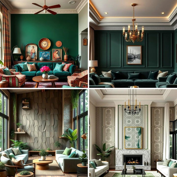 22 Forest Green Living Room Ideas for a Cozy Space - Lost At E Minor
