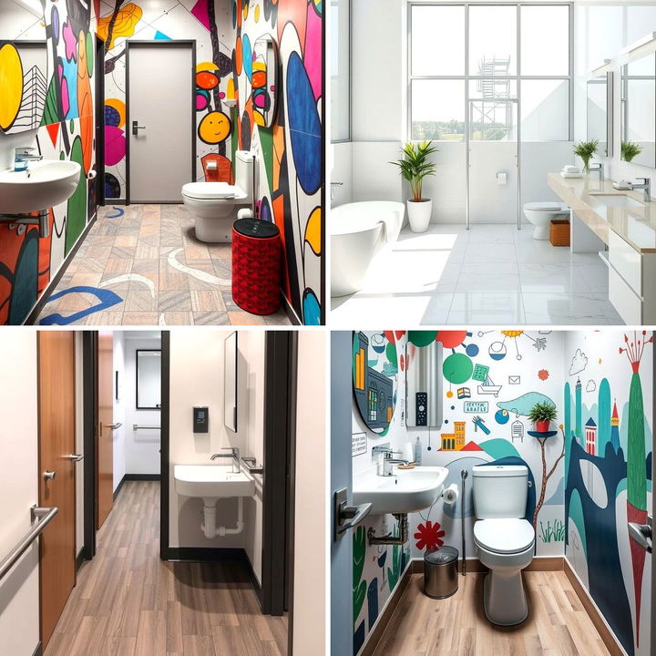 22 Functional Office Bathroom Design Ideas for Guests - Lost At E Minor