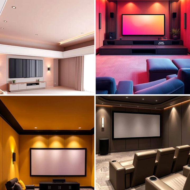 22 Home Theater Paint Color Ideas for Immersive Movie Nights - Lost At ...