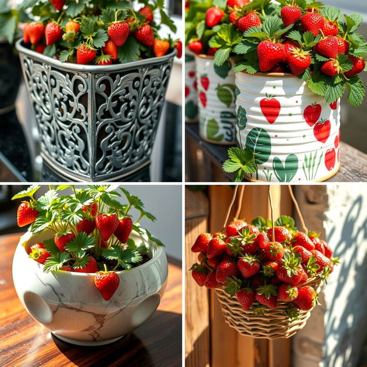 22 Innovative Strawberry Planter Ideas for Home Gardeners - Lost At E Minor