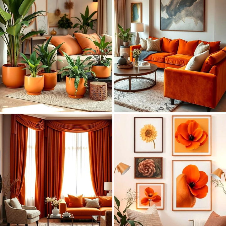 22 Inviting Burnt Orange Living Room Ideas for Cozy Vibes - Lost At E Minor