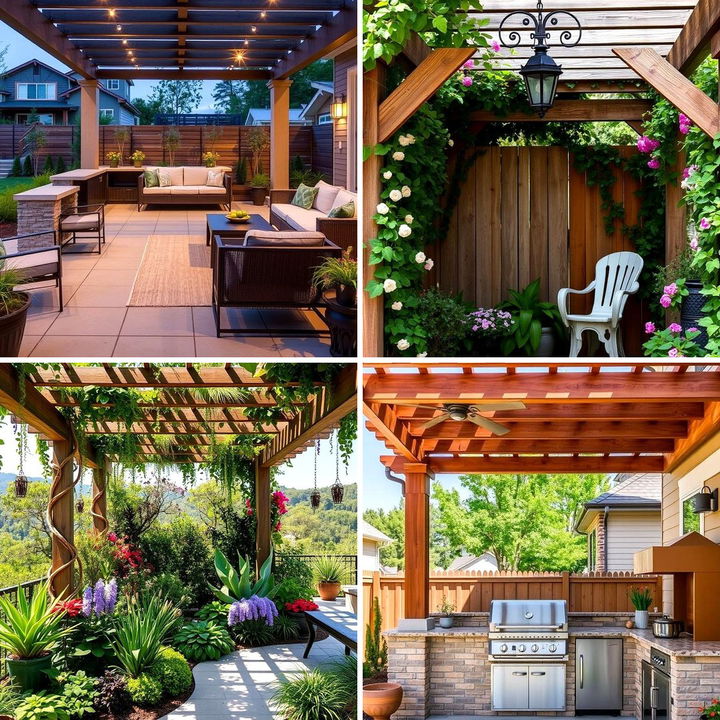22 Inviting Front Porch Pergola Ideas for Shaded Outdoor Living - Lost At E Minor