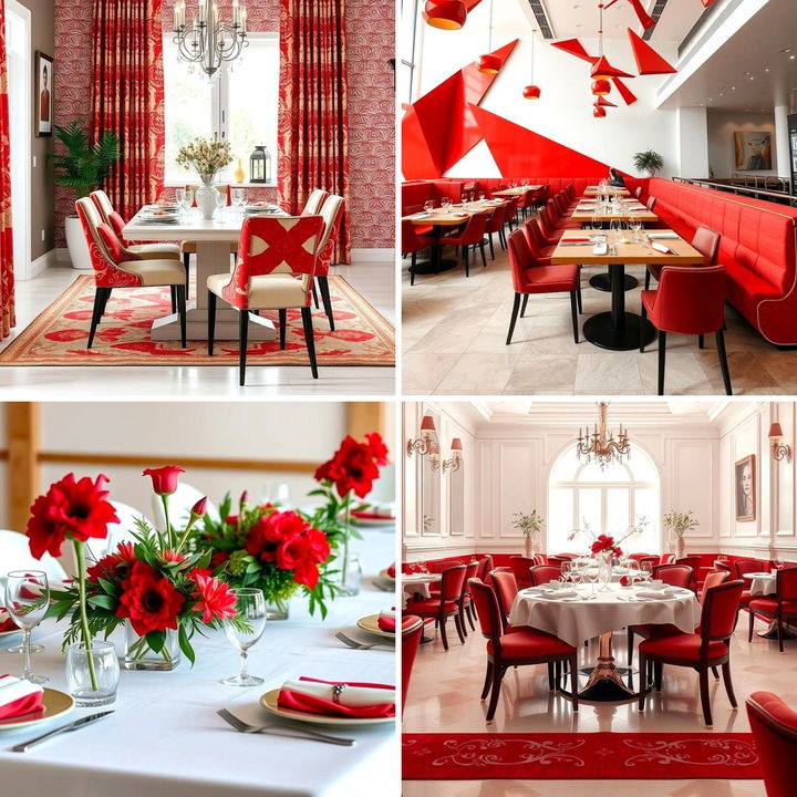 22 Inviting Red Dining Room Ideas for Memorable Meals - Lost At E Minor