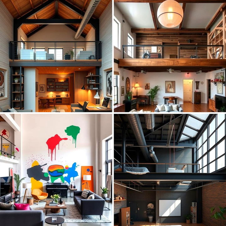 22 Loft Ideas for Modern Urban Living Space Design - Lost At E Minor