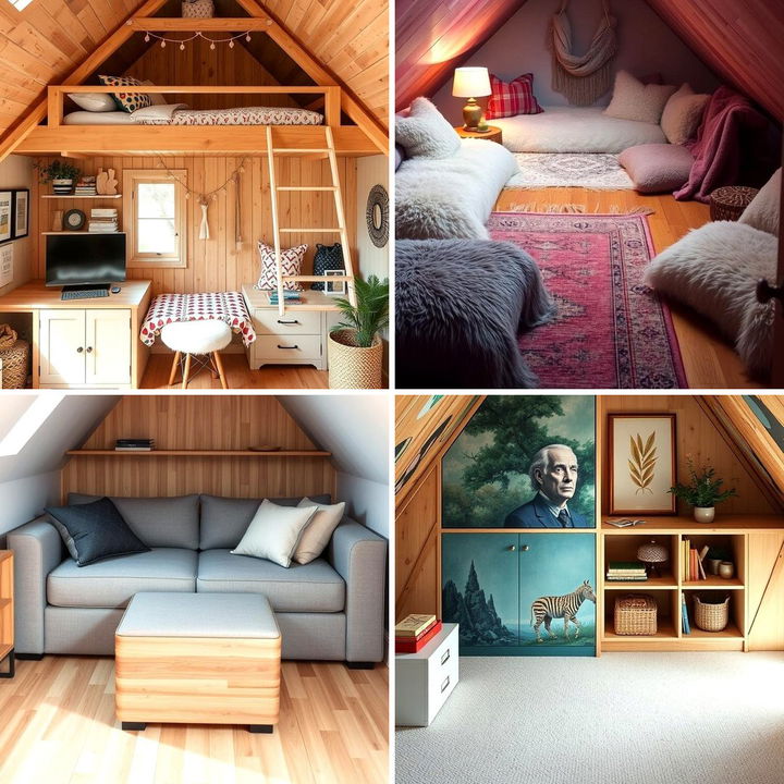 22 Low Ceiling Attic Bedroom Design Ideas & Tips - Lost At E Minor