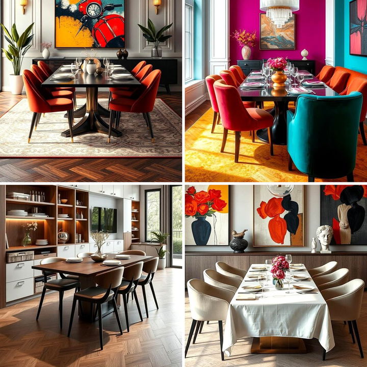 22 Mid-century Modern Dining Rooms with Iconic 1950s Flair - Lost At E ...
