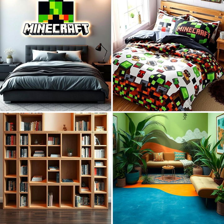 22 Minecraft Themed Bedroom Ideas for Creative Gamers - Lost At E Minor