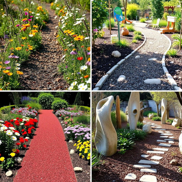 22 Mulch Pathway Designs for Durable, Eco-Friendly Walkways - Lost At E ...