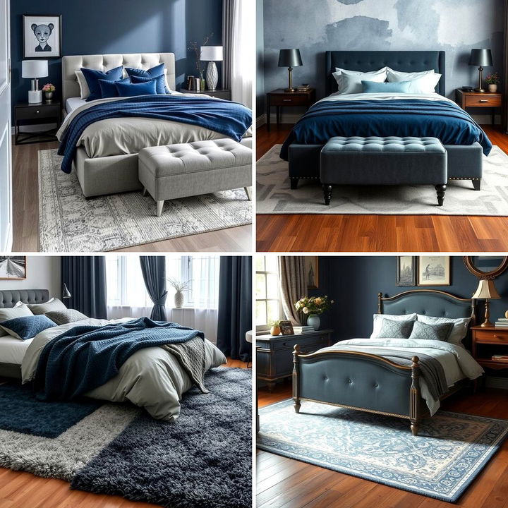 22 Navy & Grey Bedroom Ideas: Bold and Serene Design Inspiration - Lost ...