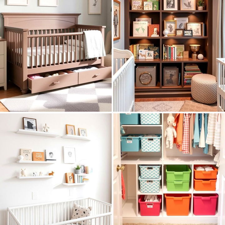 22 Nursery Storage Ideas to Maximize Space and Organization - Lost At E ...
