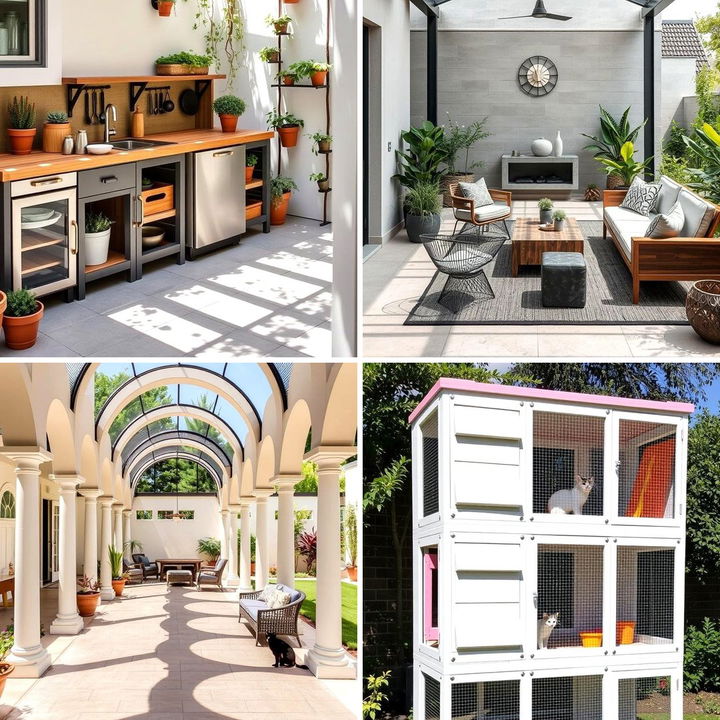 22 Outdoor Catio Ideas for Safe Feline Exploration - Lost At E Minor
