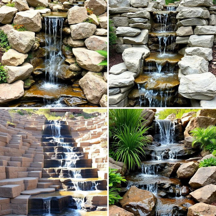 22 Pondless Waterfall Ideas for Low-Maintenance Beauty - Lost At E Minor