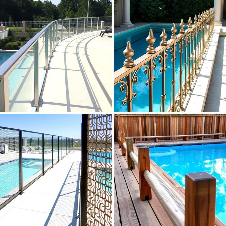 22 Pool Deck Railing Ideas Combining Safety and Style - Lost At E Minor