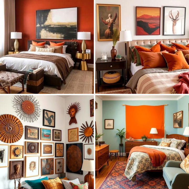 22 Rust Bedroom Ideas for Earthy and Modern Interior Designs - Lost At ...