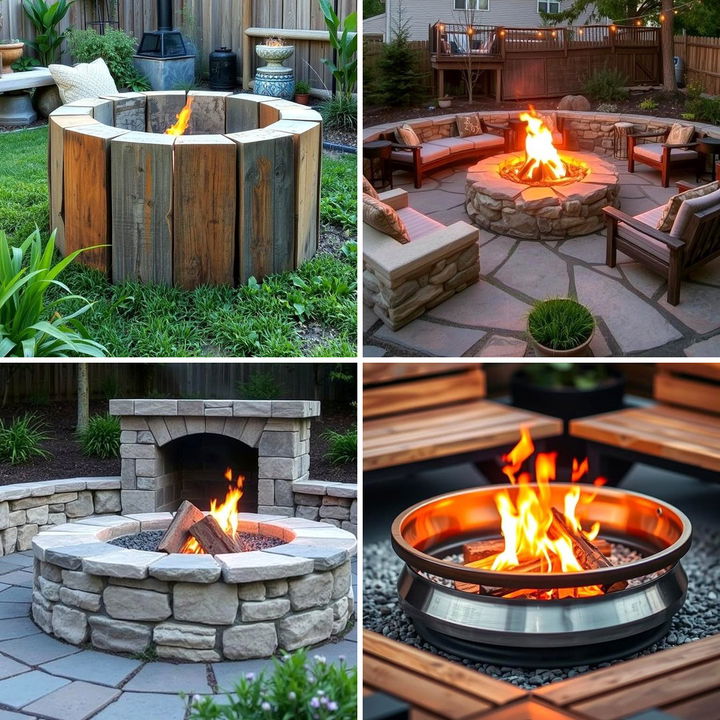 22 Rustic Fire Pit Ideas for Cozy Outdoor Gatherings Year-Round - Lost ...