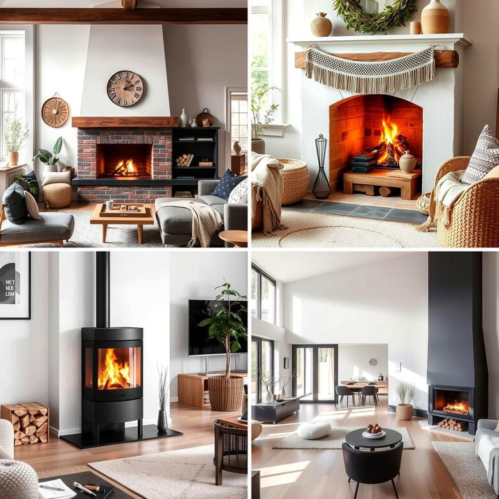 22 Scandinavian Fireplace Ideas for Minimalist Warmth - Lost At E Minor