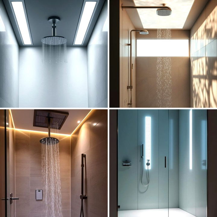 22 Shower Lighting Ideas for a Luxurious Bath Experience - Lost At E Minor