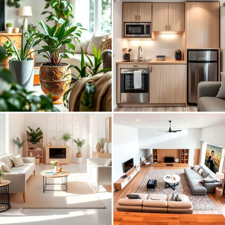 22 Small Living Room & Dining Combo Ideas with TV - Lost At E Minor