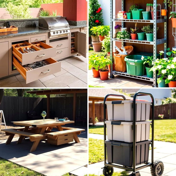 22 Smart Outdoor Storage Ideas to Maximize Your Space - Lost At E Minor