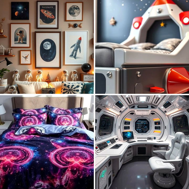 22 Space-Themed Room Ideas for Cosmic Interiors - Lost At E Minor