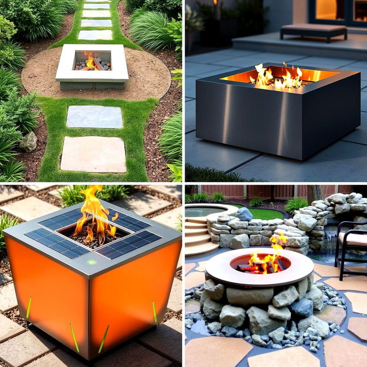 22 Square Fire Pit Ideas for Modern Outdoor Living Spaces - Lost At E Minor