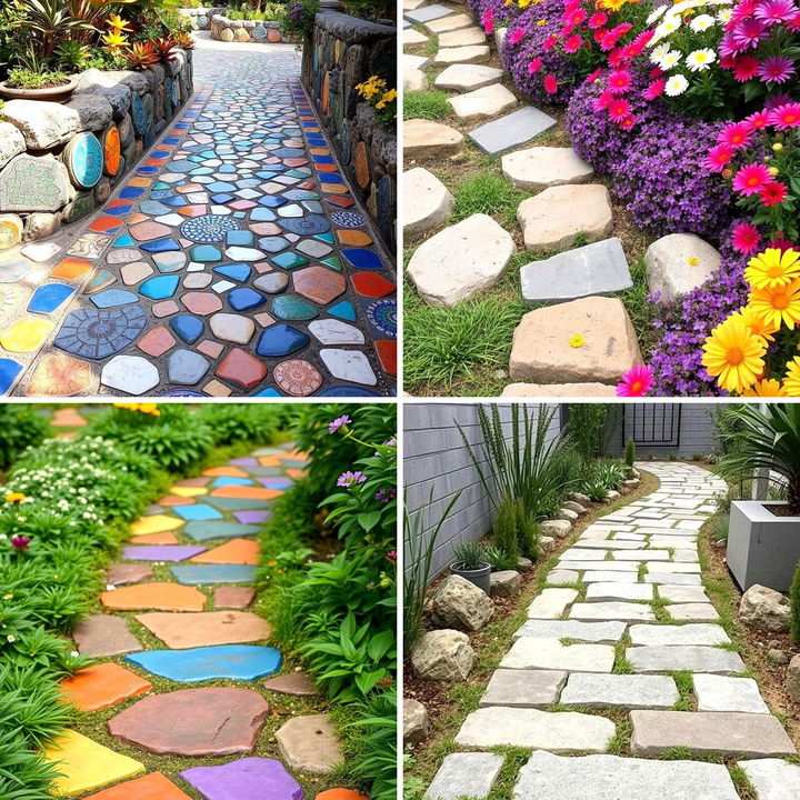 22 Stepping Stone Walkway Ideas for Charming Paths - Lost At E Minor