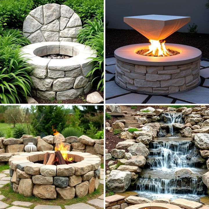 22 Stone Fire Pit Ideas for Cozy Outdoor Gatherings - Lost At E Minor