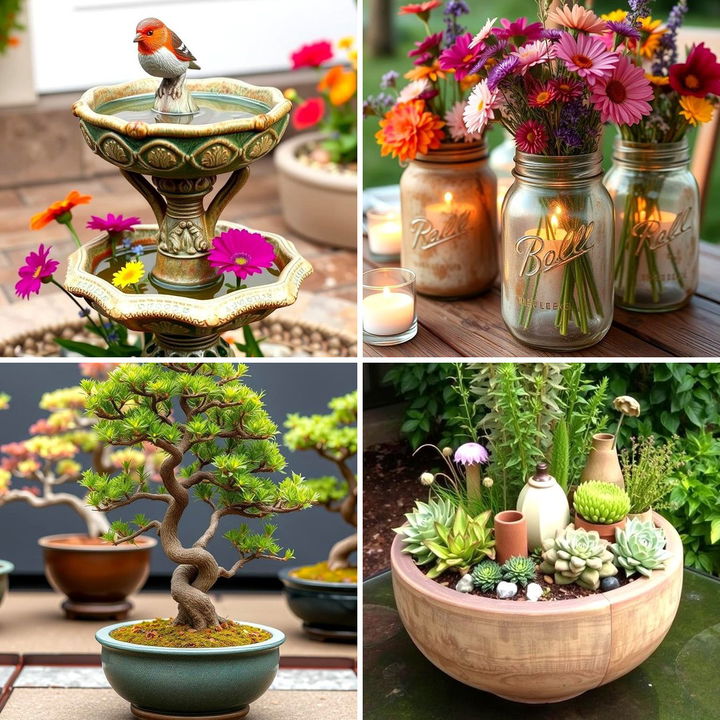 22 Stunning Garden Centerpiece Ideas for Outdoor Tables - Lost At E Minor