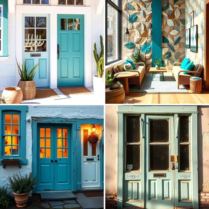 22 Teal House Exterior Ideas for Bold Curb Appeal - Lost At E Minor