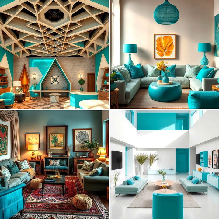 22 Turquoise Living Room Ideas for a Serene & Bold Space - Lost At E Minor