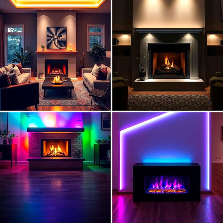 22 Warm Fireplace Lighting Ideas for a Cozy Ambiance - Lost At E Minor